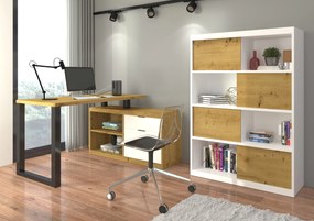 ADRK Furniture Rohový stůl MARO II ADRK-DE-MAR-II-B-ART