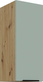 ARIA st | horní skříňka 30 G-72 1F policová | 30 cm | ANTI FINGERPRINT povrch | artisan/aquamarine