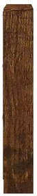 Botník kouřový dub 59x17x108 cm kompozitní dřevo - Default Title