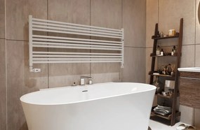 Hopa Stick Level koupelnový radiátor 1000 x 555 mm středové připojení černá RADSTIL106031SP