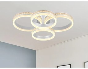 LED Stmívatelný přisazený lustr LED/150W/230V 3000-6500K + dálkové ovládání