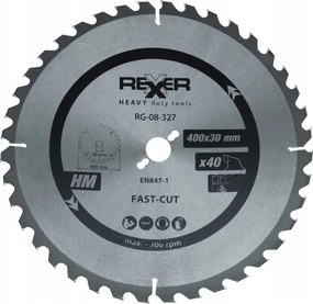 Kotoučová Pila Na Dřevo 400 X 30 MM, 40 Zubů, Karbid