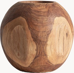 Váza z teakového dřeva Humble, V 27 cm