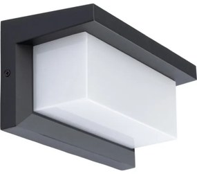 LED Venkovní nástěnné svítidlo NEELY 1xE27/9W/230V 3000K IP54 antracit