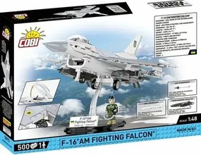 COBI 5893 Armed Forces F-16 AM Fighting Falcon / 500 kostek / 1 figurk