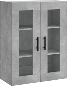 Skříň highboard betonově šedá 69,5x34x180 cm kompozitní dřevo 3198237