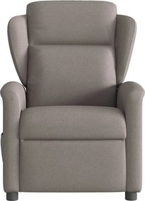 Elektrické polohovací křeslo taupe textil 3303121