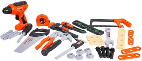 RKToys Dětské nářadí se sadou 34 dílů v kufříku