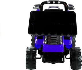 LEAN CARS Elektrický traktor na baterie ZP1005 pro děti modrý