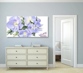 Obraz jemná kompozice květin - 100x50 cm