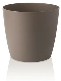 Gardenico Květináč Ella Twist 'n' Roll taupe, 30 cm