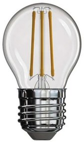 LED žárovka E27 EMOS Filament Mini Globe 3,4W (40W) teplá bílá (2700K) ZF1120