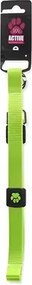 ACTIVE DOG Vodítko Premium M limetka 2x120 cm / Textilní vodítko pro p