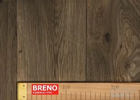 Breno PVC POLARIS Cameo 694D – tmavé dřevo, šíře 300 cm