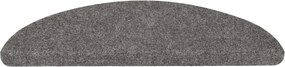 Samolepicí rohože na schody 30 ks šedé 56x17x3 cm 3365910
