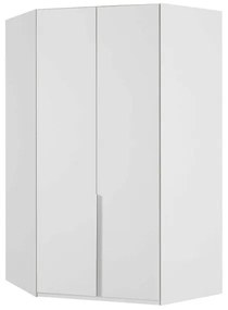 Skříň Moritz  - 120x236x120 cm (bílá)