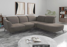 XXXLutz ROHOVÁ SEDAČKA, textil, jílová barva Sit & More - Sedací soupravy - 000144018586