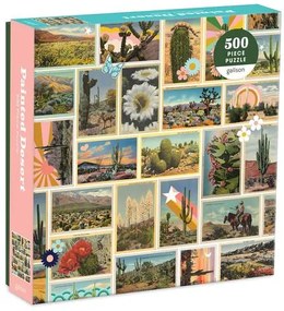 Galison Puzzle Barevná poušť 500 dílků