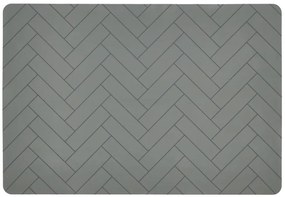 Södahl Prostírání 33x48 Tiles Forest green Silicone
