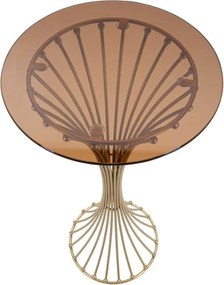 Designový odkládací stolek Xylander 40 cm zlatý