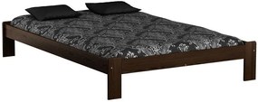 Dřevěná postel Ada 120x200 + rošt ZDARMA (Barva dřeva: Dub)