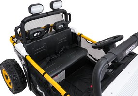 Ramiz Elektrická bugina UTV SPEED pro děti bílá