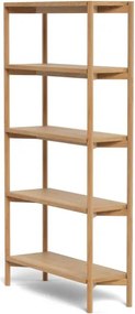 ACTONA Knihovna BRAIDWOOD dub 86x30x160 cm