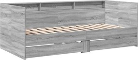 Válenda se zásuvkami bez matrace dub sonoma 90 x 190 cm 3280858