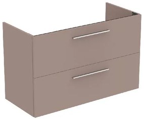 Ideal Standard i.Life A - Skříňka pod umyvadlo, 1000x440x630 mm, 2 zásuvky, matná béžová T5257NH