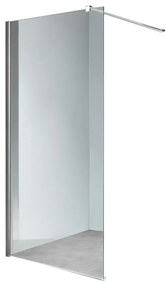 BPS-koupelny Sprchová zástěna Walk-in HYD-WI07 120 chrom - bez vaničky