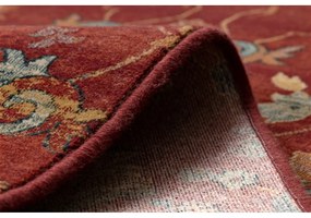 Vlněný kusový koberec Latica rubínový 135x200cm