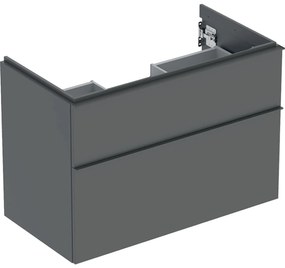 Geberit iCon - Umyvadlová skříňka, 89x62x48 cm, 2 zásuvky, lávová 502.305.JK.1