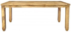 Indický nábytek - Jídelní stůl Devi 175x90 z mangového dřeva Mango natural