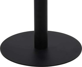 Bistro stolek tmavě hnědý 80 cm MDF 286425