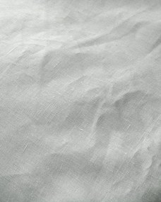 Lněné ložní povlečení Linen 150x200 cm barva šedá látka poloprůhledná, pletený vzor