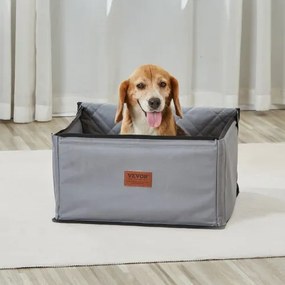 Autosedačka Dog Booster Autosedačka pro malé psy do 11,8 kg šedá