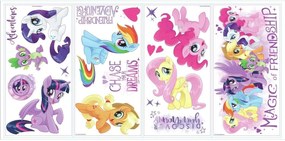 York Wallcoverings Samolepky na zeď s pohádkovým motivem MY LITTLE PONY s nápisy