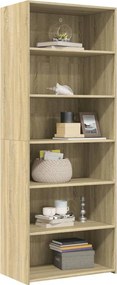 Skříň highboard dub sonoma 70 x 41 x 185 cm kompozitní dřevo 3281689