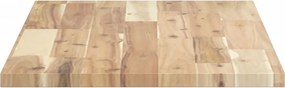 Plovoucí police 4 ks 100 x 40 x 2 cm neošetřené akáciové dřevo 3279402