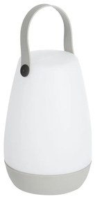 OnaDnes -20% Bílá plastová stolní LED lampa Kave Home Dianela