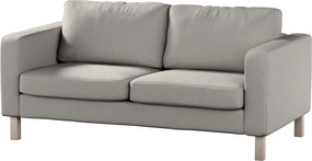 Potah na pohovku IKEA  Karlstad 2-místná, nerozkládací, krátký barva šedá látka pletený vzor