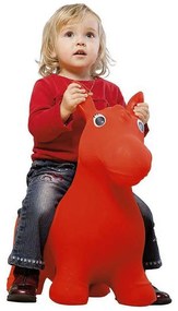 Hopsadlo baby Pony 55 x 50 cm Červené