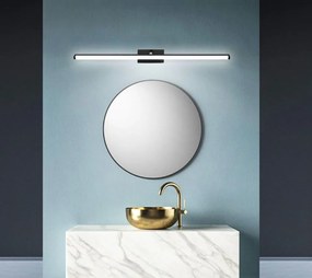 Toolight, LED koupelnové svítidlo nad zrcadlo 12W 50CM APP373-1W, černá, OSW-05003