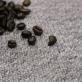 Condor Carpets, Metrážový koberec Classica 57, zátěžový, na míru, šíře 4m,5m, šedá, ab (mřížka), chodba / předsíň