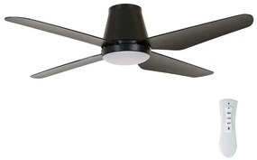 Lucci air Lucci Air 213002 - LED Stropní ventilátor AIRFUSION ARIA LED/18W/230V černá + DO FAN00235