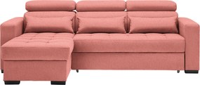 XXXLutz ROHOVÁ SEDAČKA, textil, korály Carryhome - Sedací soupravy - 000812006307