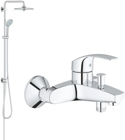 Set sprchová sada Grohe Euphoria 27421002, vanová baterie Grohe Eurosmart 33300002