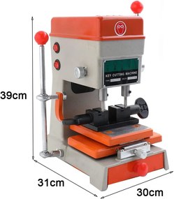 Kopírka klíčů  duplikátor klíčů, frézka na klíče, sloupová vrtačka, automatický kopírovací stroj na klíče, profesionální zámečnické nářadí, 120 W