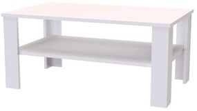 Nábytek Mikulík Konferenční stolek PONY - bílý lesk, antracit, aj. ROZMĚR: (š/v/h) 100 x 52 x 60 cm