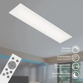 Brilo - LED RGBW Stmívatelné stropní svítidlo SLIM LED/24W/230V 100x25 cm + DO